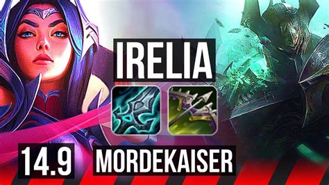 IRELIA Vs MORDEKAISER TOP Quadra 8 Solo Kills NA Diamond 14 9