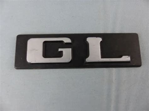 PEUGEOT GL INSIGNE emblème logo sigle monogramme hayon coffre en