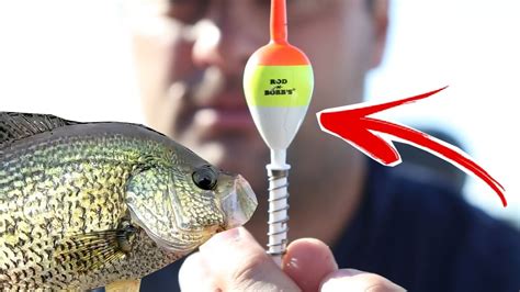 Simple Slip Bobber And Live Minnow Rig For Fall Crappie Day