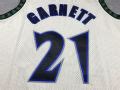 Nam bán chạy của minnesota Timberwolves Kevin garnett Mitchell Ness màu