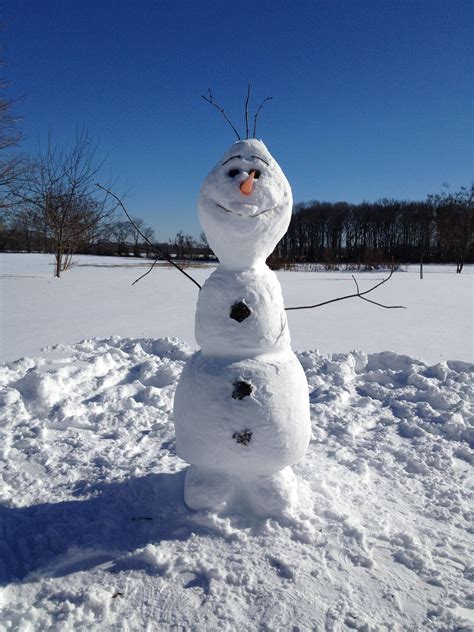 Real Snowman Images