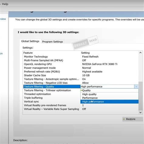 10 Best NVIDIA Control Panel Settings For Gaming Performance 2023
