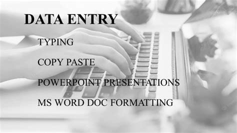do data entry typing copy paste formatting and ppt by samkhan88 fiverr