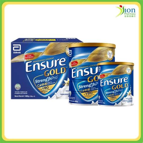 ABBOTT ENSURE GOLD VANILLA ADULT COMPLETE NUTRITION Lazada