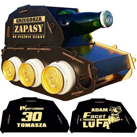 CZOŁG NA PIWO Śmieszny Prezent Na Urodziny 18 99 13205032189