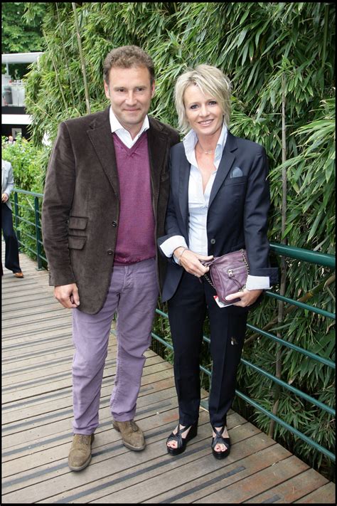 Photo Pierre Sled Et Sophie Davant Tournoi De Roland Garros 2009