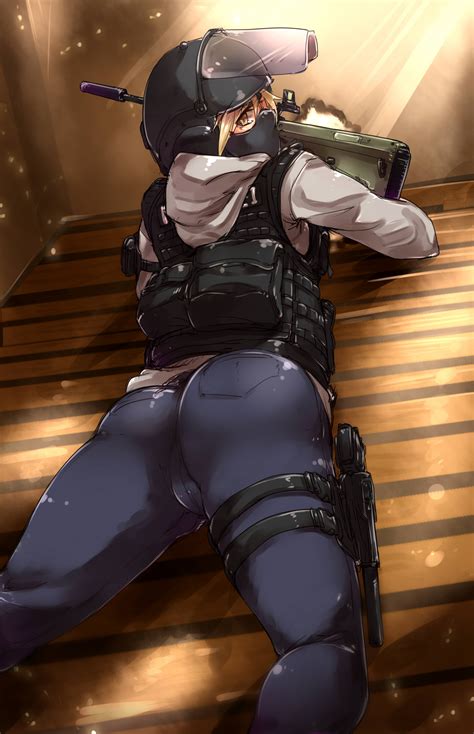 Iq Rainbow Six Siege Drawn By Ayyh Danbooru