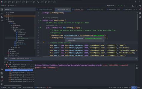 Fail To Run The Specific Class Or Method In The Ide With Some Error In