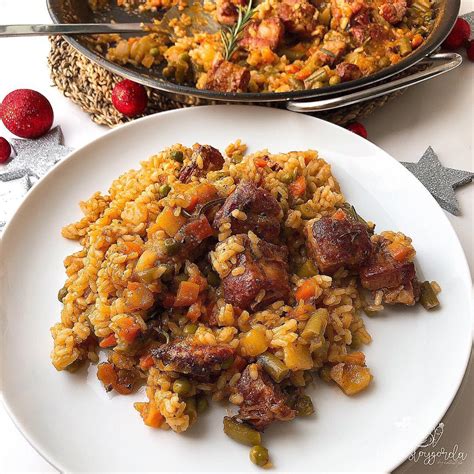 Arroz Con Costillas De Cerdo Y Patatas COCINANDOMELAVIDA
