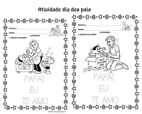 Atividade Dia Dos Pais