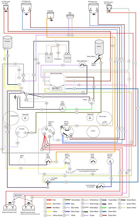 Mgtd Wiring Diagram In Color