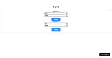 vue form generator field array issue codesandbox