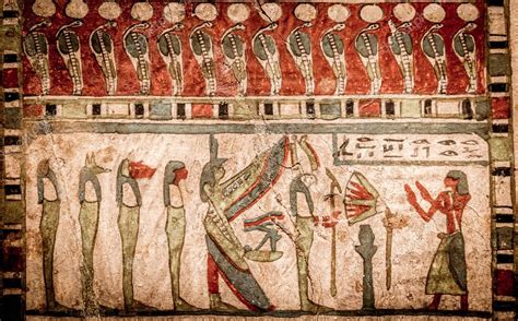 TURÍN ITALIA CIRCA MAYO 2021 Arqueología egipcia Jeroglíficos
