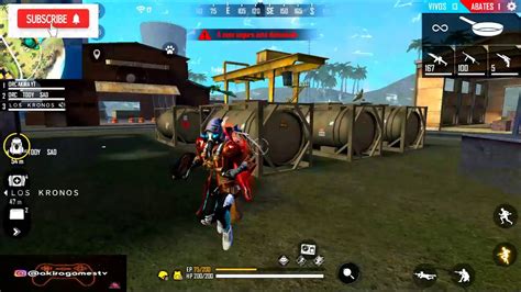Free Fire Ao Vivo Jogando Inscritospreciso De Uma Line Pra X