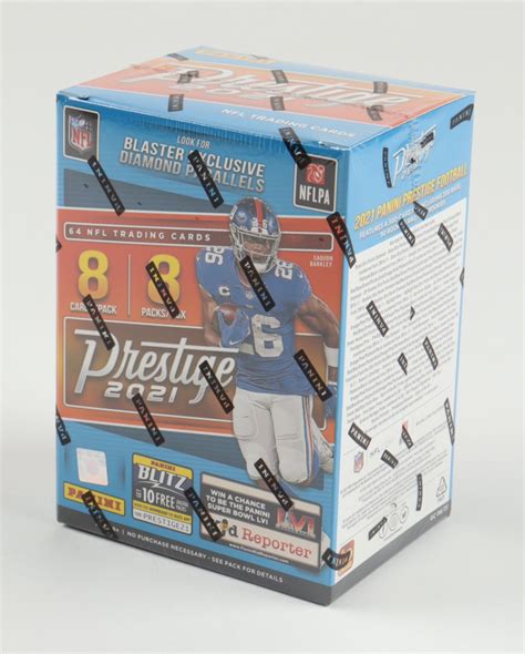 Panini Prestige Football Blaster Box With Packs Pristine Auction