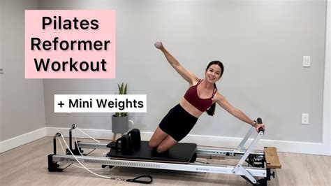 Pilates Reformer Workout 35 Min Full Body W Weights YouTube