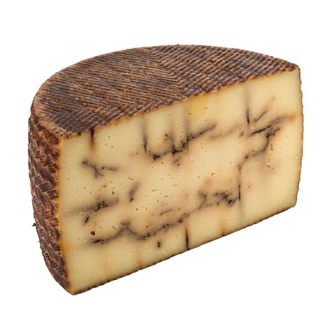 Queso curado de oveja con ajo negro Vega Sotuélamos formato 3 kg