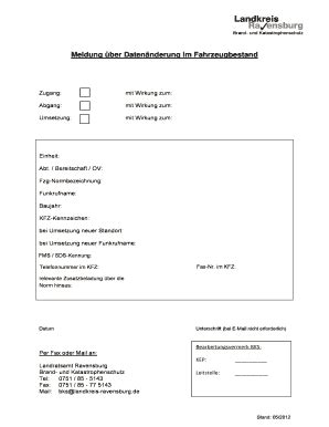 Ausfüllbar Online landkreis ravensburg Landratsamt Ravensburg
