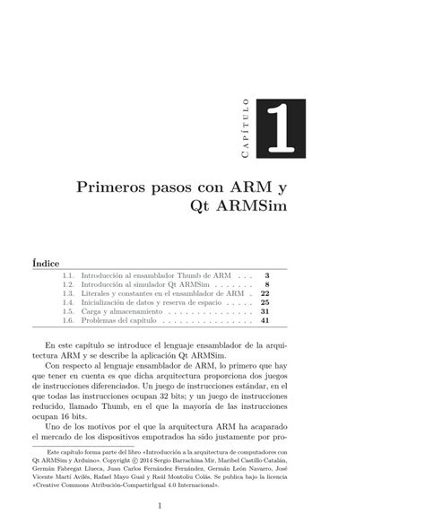 pdf de programación introducción a la arquitectura de computadores con qt armsim y arduino