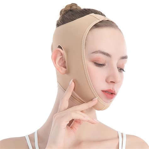Vendaje De Estiramiento Facial Para Dormir Artefacto Facial Pequeño En V Palo De Mascarilla