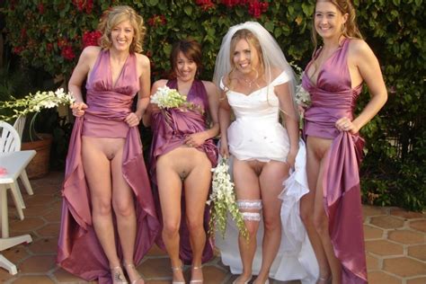 Bride Bridesmaid Flashing Ehotpics