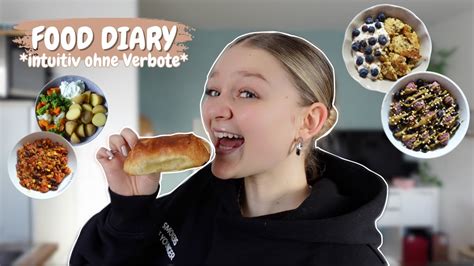 Realistisches Food Diary Intuitiv Ohne Verbote YouTube
