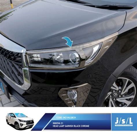 Promo Innova Reborn Garnis Lampu Jsl Headlamp Garnish Exclusive Black