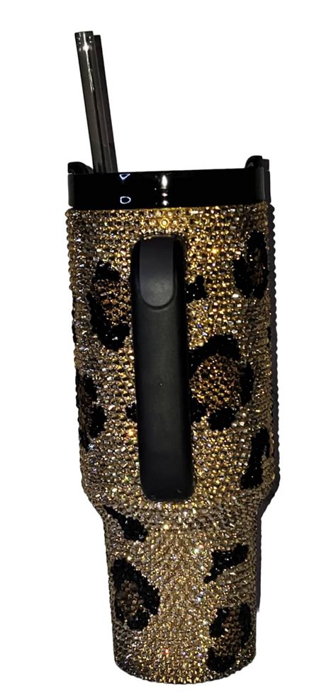 Custom Bling Stanley Tumbler 40oz Etsy
