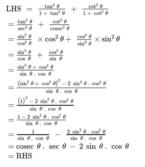 Prove If Tan 3 Theta 1 Tan 2 Theta Cot 3 Theta 1 Cot 2 Theta Sec