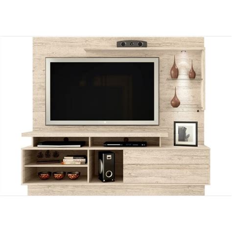 Estante Home Theater Para Tv Até 60 Pol Vicente Rústico Madetec