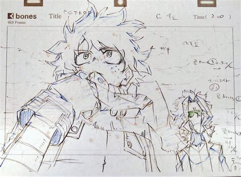 ヒロアカ本日夕方5 30から僕のヒーローアカデミア6期第15話タルタロス今週は 大薮芳広のイラスト