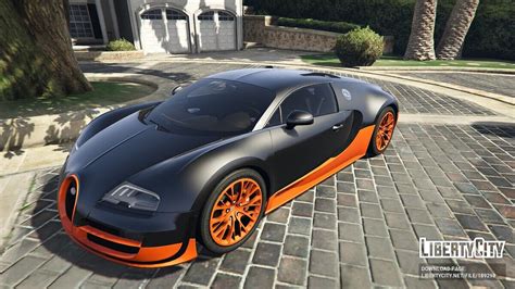 Завантажити Bugatti Veyron Super Sport для GTA 5