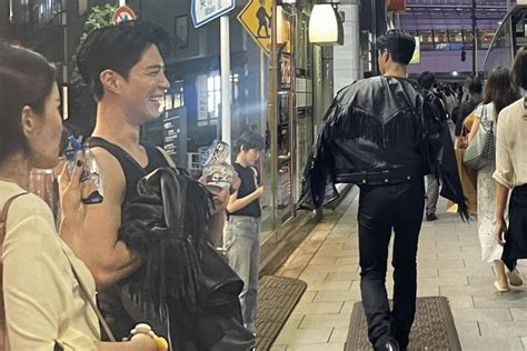 Park Bo Gums Dazzling Visuals Mesmerize The Streets Of Tokyo MyMusicTaste