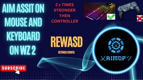 How To Get AIM ASSIST On Mouse And Keyboard WARZONE 2 MW2 REWASD