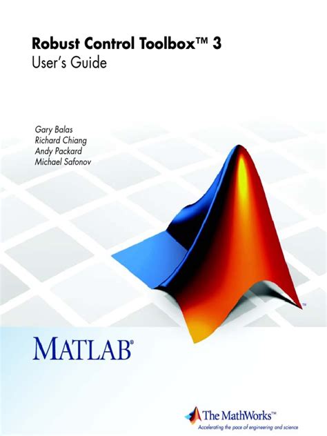 robust control toolbox pdf matrix mathematics applied mathematics