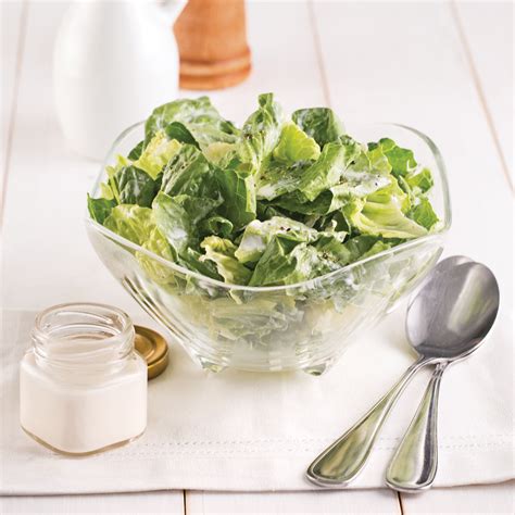 Salade verte à la crème Je Cuisine