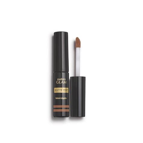 Batom Líquido Eudora Glam Matte Tint Nude Classico 4g PanVel Farmácias
