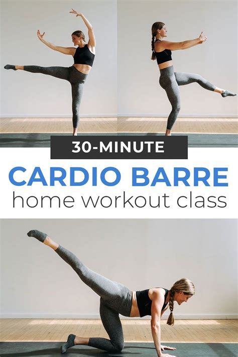 Minute Cardio Barre Home Workout Nourish Move Love Artofit
