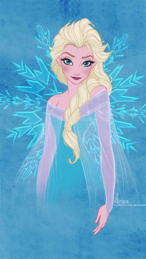Frozen Elsa Anna Digital Fan Art Wallpapers