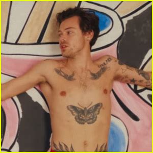 Harry Styles Strips Down To His Underwear In As It Was Video Watch
