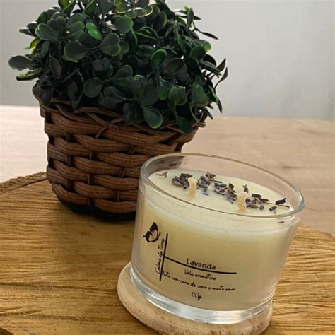 Vela Aromática Lavanda 110g Calma Pés