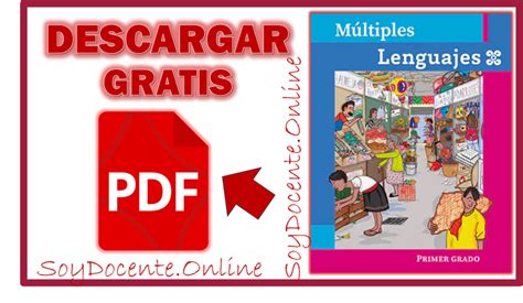 Libro de Múltiples Lenguajes de Primer Grado de Primaria por la SEP en