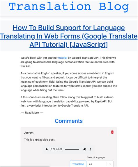 microsoft text translator api tutorial build a translation app [javascript example]