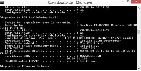 Uso De Comandos Cmd Para Redes