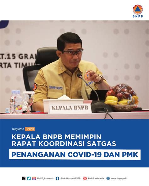 BNPB Indonesia On Twitter Halo SahabatTangguh Kepala BNPB Letjen TNI