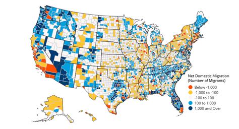 Domestic Migration Drove State And Local Population Change In