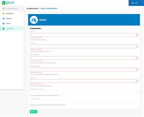 AzureRM Gaia Documentation