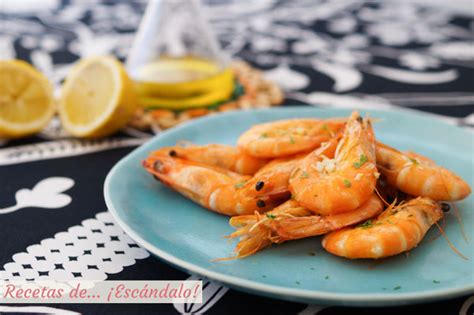 Cómo hacer langostinos al horno con ajo y limón Receta fácil y rápida