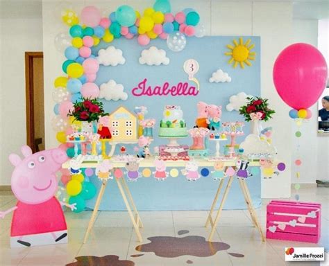 Festa Peppa Pig 60 Modelos Incríveis para Conferir