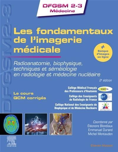 Livre Les fondamentaux de l imagerie médicale radioanatomie